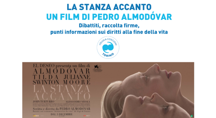 La stanza accanto di Pedro Almodóvar, iniziative sul tema del fine vita ...